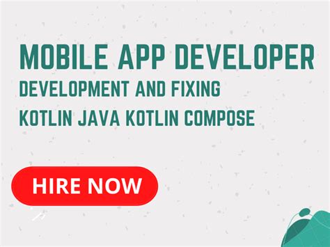 Android App Developer Android Apps Java Kotlin Jetpack Compose Upwork