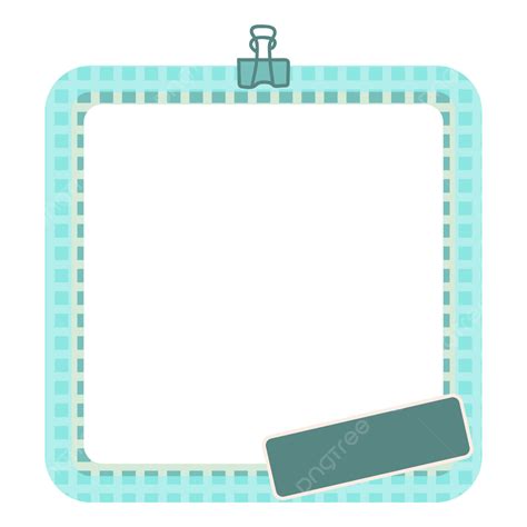 파란색 프레임 테두리 귀여운 벡터 프레임 국경 폴라로이드 Png 일러스트 및 이미지 에 대한 무료 다운로드 Pngtree