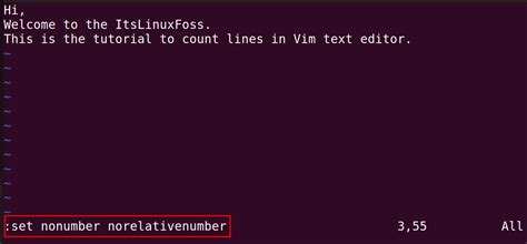 How To Show Line Numbers In Vim Vi Its Linux Foss