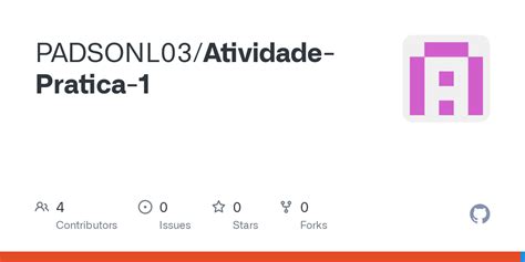 GitHub PADSONL Atividade Pratica