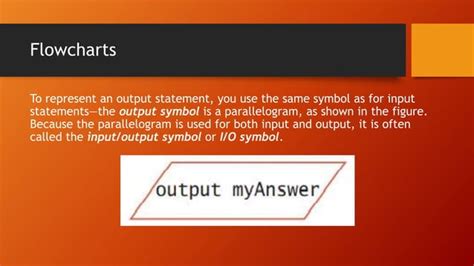 Using Pseudocode Statements And Flowchart Symbols