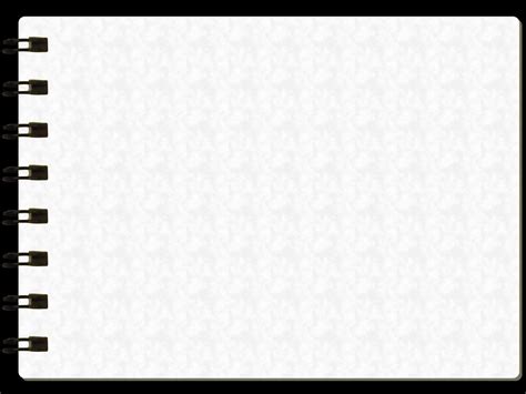 Notebook Paper Background For Powerpoint