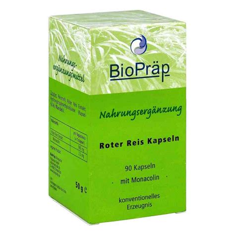Roter Reis Kapseln 90 Stk Online Kaufen Apothekede