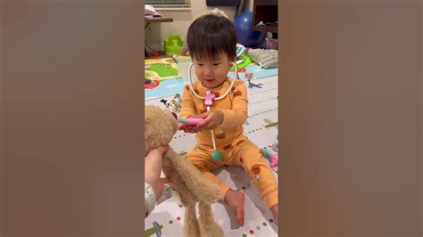 30개월 아기의 병원 놀이 Youtube