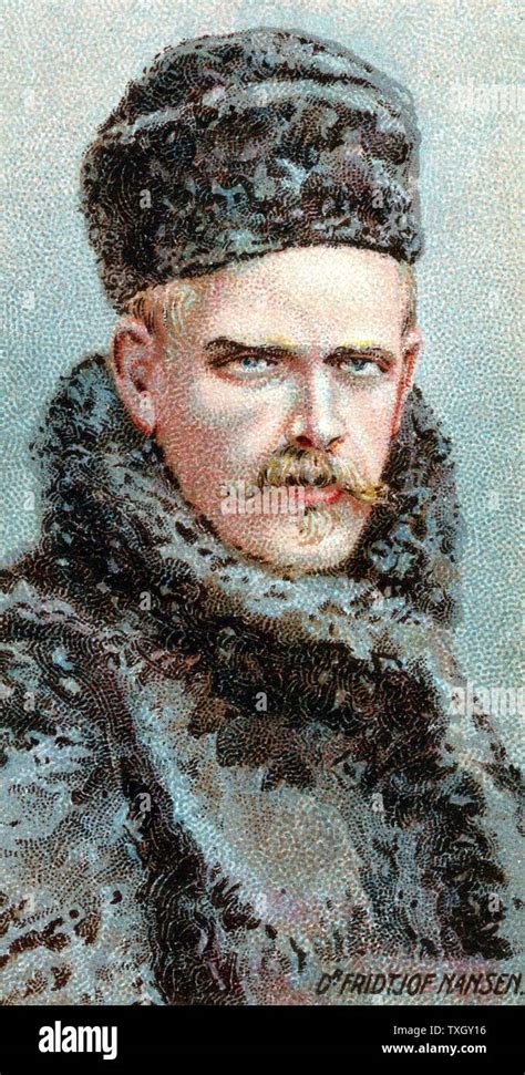 Fridtjof Nansen 1861 1930 Norwegian Arctic Explorer Hi Res Stock