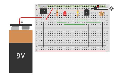 Circuit Design Ldr Tinkercad