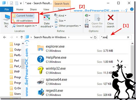 Search Without Subfolders In The File Explorer Search Windows
