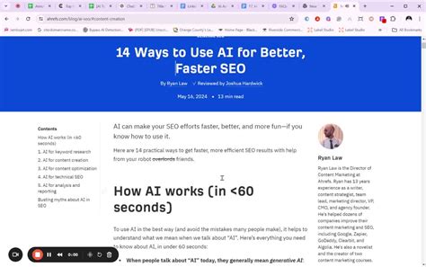 [video] How Ai Boosts Content Marketing With Ahrefs Denzil Otieno Posted On The Topic Linkedin
