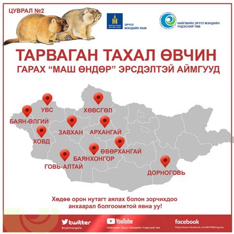 Тарваган тахал тарах маш өндөр эрсдэлтэй аймгууд