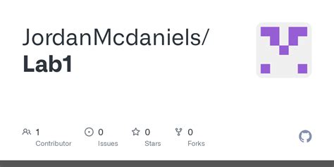 Github Jordanmcdanielslab1