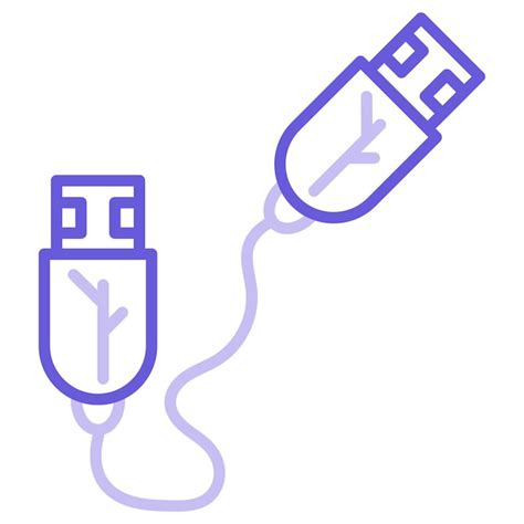 Premium Vector Usb Cable Vector Illustration