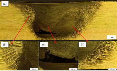 Macro And Microstructure Of The Weld Joint 2 A Macrograph Of The Download Scientific Diagram