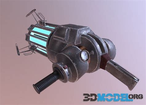 3d Model Physgun Zpefm Supercharged Gravity Gun Pbr