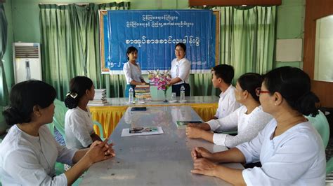 ချမ်းမြသာစည်မြို့နယ် အခြေခံပညာအထက်တန်းကျောင်းစာကြည့်တိုက်များသို့ မြန်မာနိုင်ငံ စာကြည့်တိုက်မ