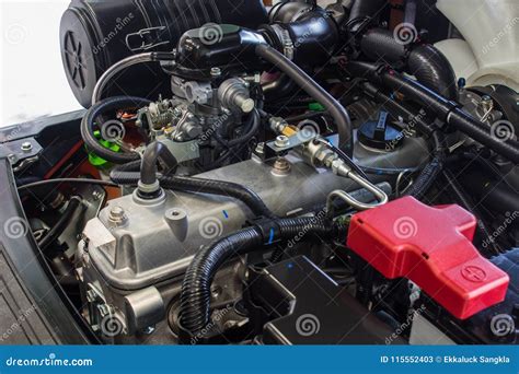 Le Componenti Motore Del Carrello Elevatore Dellattrezzatura