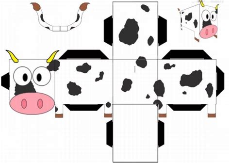 Игрушки из бумаги 10 шаблонов чертежей схем с размерами