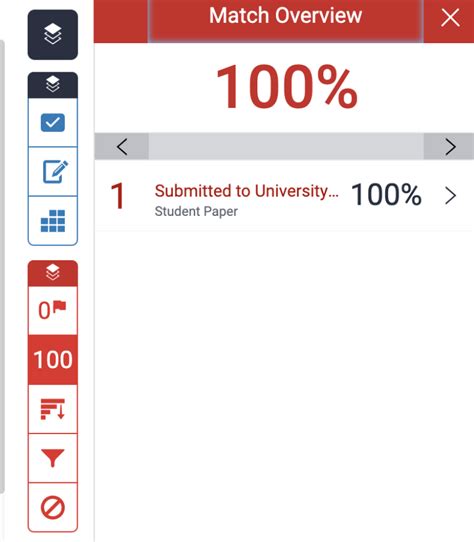 Interpreting Similarity Reports From Turnitin Staff Guide Digital Education Systems Help