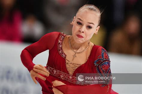Фигурное катание Финал ГП Юниоры Женщины Произвольная программа РИА Новости Медиабанк