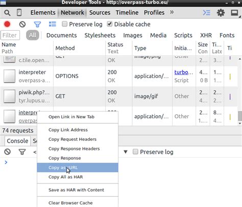 Openstreetmap How Do I Run An Extended Overpass Turbo Query From A