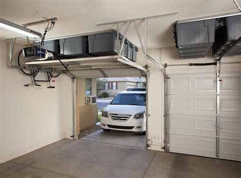 Maximizing Your Garage Space With Over Garage Door Storage Garage Ideas