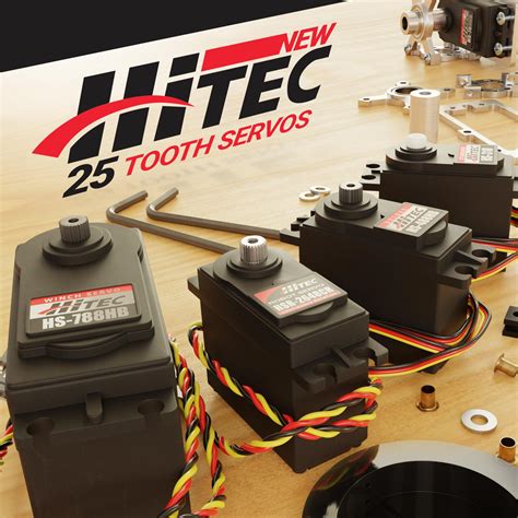 4 NEW Hitec Servos GiantScaleNews Com