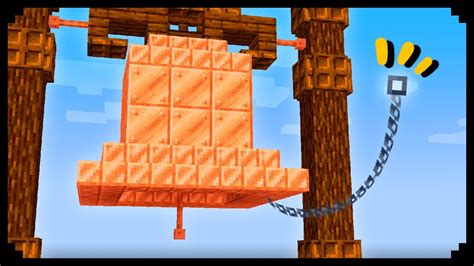 How To Make A Working Giant Bell In Minecraft Youtube