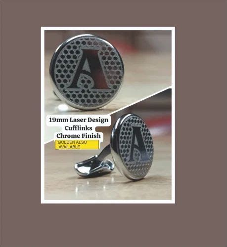 Classic Round Shirts Cufflink Sets Metal Occasion Party Size 19mm