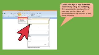 How To Insert Page Number In Word PPTX