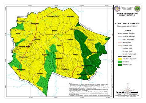 Land Classification Ppdo Bohol