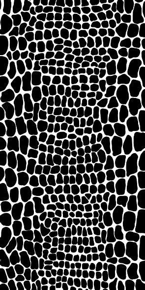 Vector Illustration Of Crocodile Skin Pattern Animal Print Stock