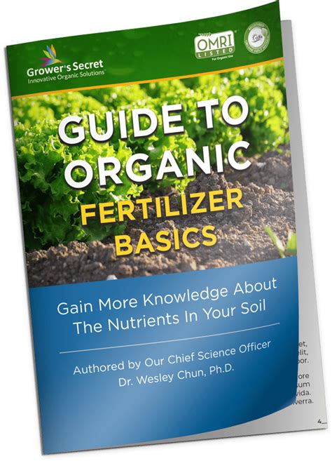 Free Ebook Guide To Organic Fertilizer Basics