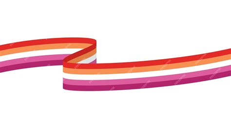 Premium Vector Orange White And Pink Colored Curved Line Icon As The