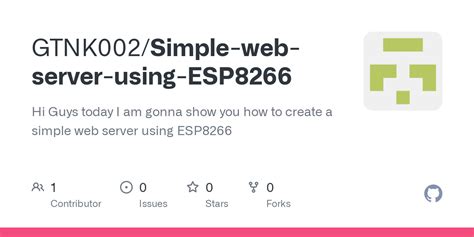 Github Gtnk002simple Web Server Using Esp8266 Hi Guys Today I Am