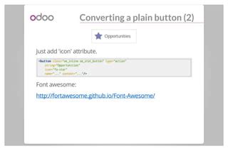 Odoo Smart Buttons PPT