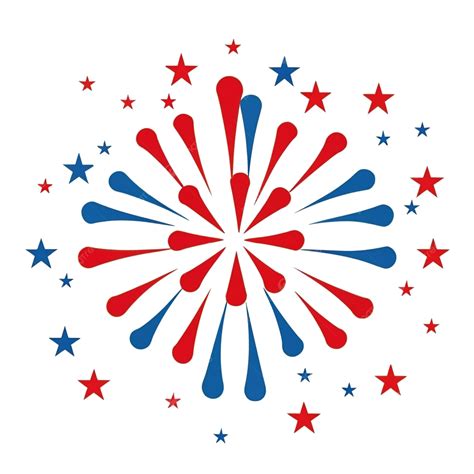 Fireworks Red Blue Celebration Fireworks Celebration Fireworks