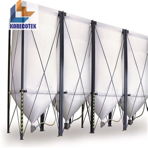 Customizable Granule Particle Storage Silo Flexible Silo Hopper Feeder And Vibrat Hopper Feeder