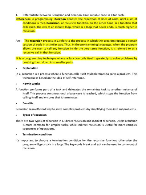 C Programming Questions And Answers Pdf Integer Computer Science Inputoutput