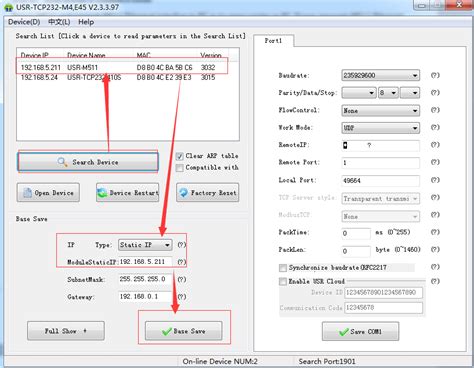 Usr M511 Modbus Command Store And Modbus Management Pusr Iot