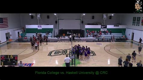 Florida College Vs Haskell University Crc Game 1 Youtube
