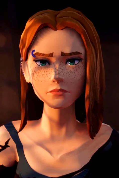 Zoe Road 96 Road 96 Tagme Game Green Eyes Orange Hair Zoe R96 Image View Gelbooru