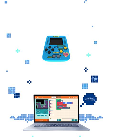 GameGo Programmable Game Console TinkerGen STEM Education Make Simple