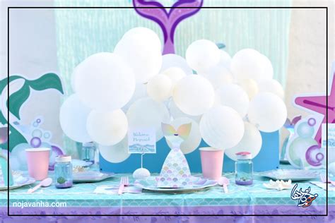 45 عکس تم تولد پری دریایی دخترانه تزئینات و کیک 🧜‍♀