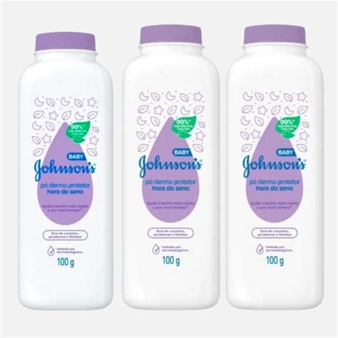 Talco Johnsons Hora Do Sono Shopee Brasil