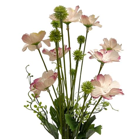 【花材】石竹花粉3色人造花擺飾綠葉植物道具拍攝攝影假花園藝擬真花仿真花台灣造花