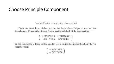 Principle Component Analysis Pptx