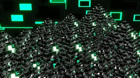 Premium Photo 3d Render Abstract Technology Big Data Background Concept Motion Of Digital Data