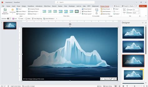 Under The Surface Iceberg Templates In Presentations
