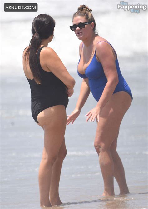 Brittany Cartwright Flaunts Her Sexy Curves At Santa Monica Beach Aznude