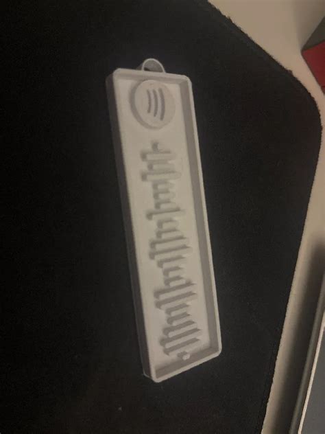 Graduation Kanye West Spotify Code Keychain By Birbgobrrrrr