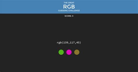 GitHub Arissi Rgb Game